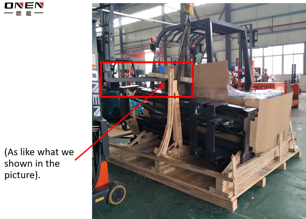 How to install the forks mast on the forklift? - Guangdong ONEN New ...